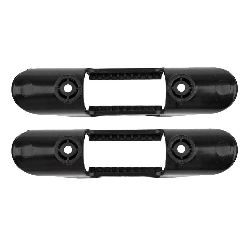 YiMusic 2 Pieces Universal Marine Kayak Paddle Clip Holder Keeper Suit for Kayak Canoe Boat Mount Accessories