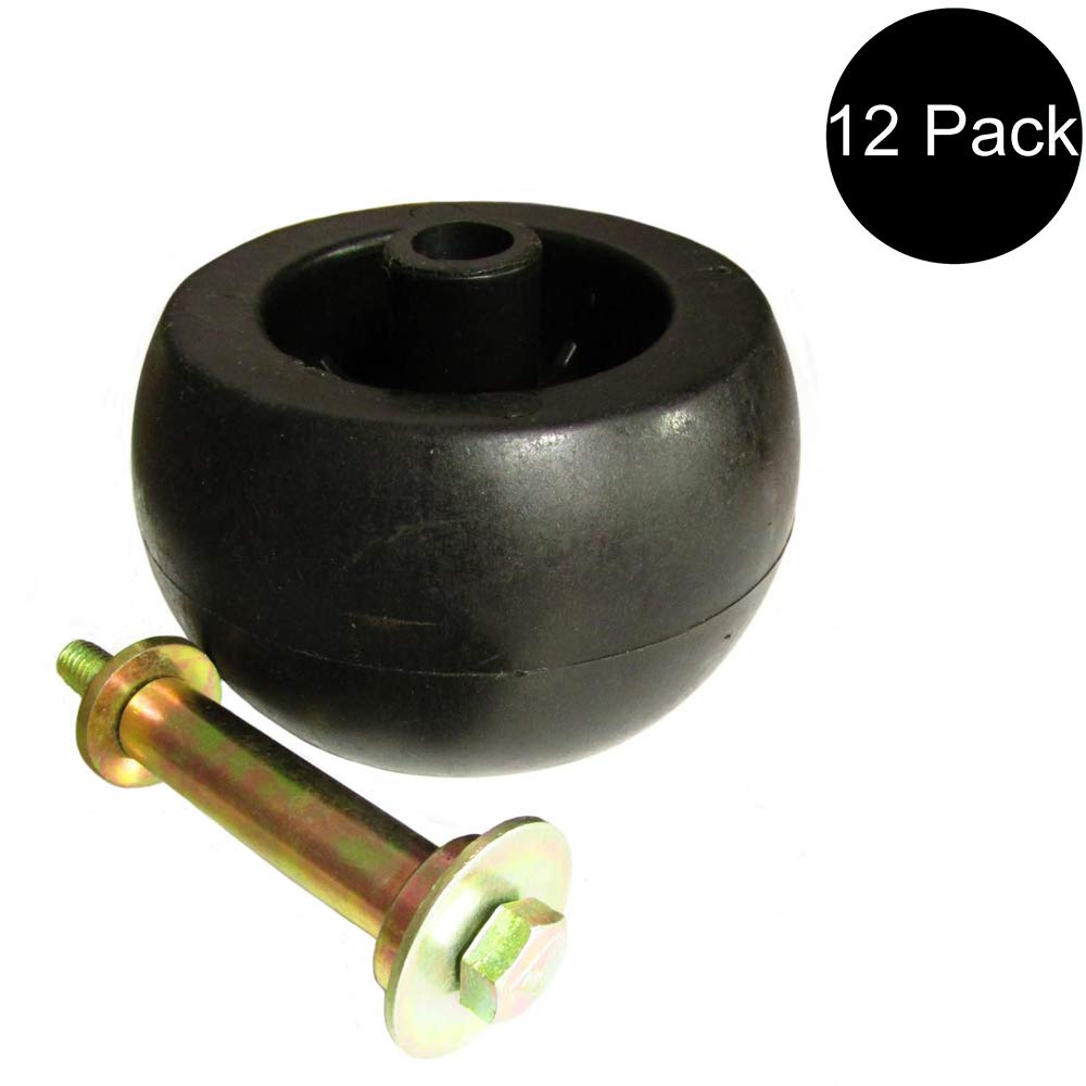 Stevens Lake Parts Twelve (12) Deck Wheel Rollers Kits Fits Toro Fits Exmark 103-3168 103-4051 1-603299 Tractors