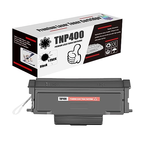 ROMHER TNP400 Toner Cartridge Replacement Compatible Standard Capacity for Konica Minolta (with Chip) Work for Konica Minolta Bizhub 3002MF 3022MF Printers