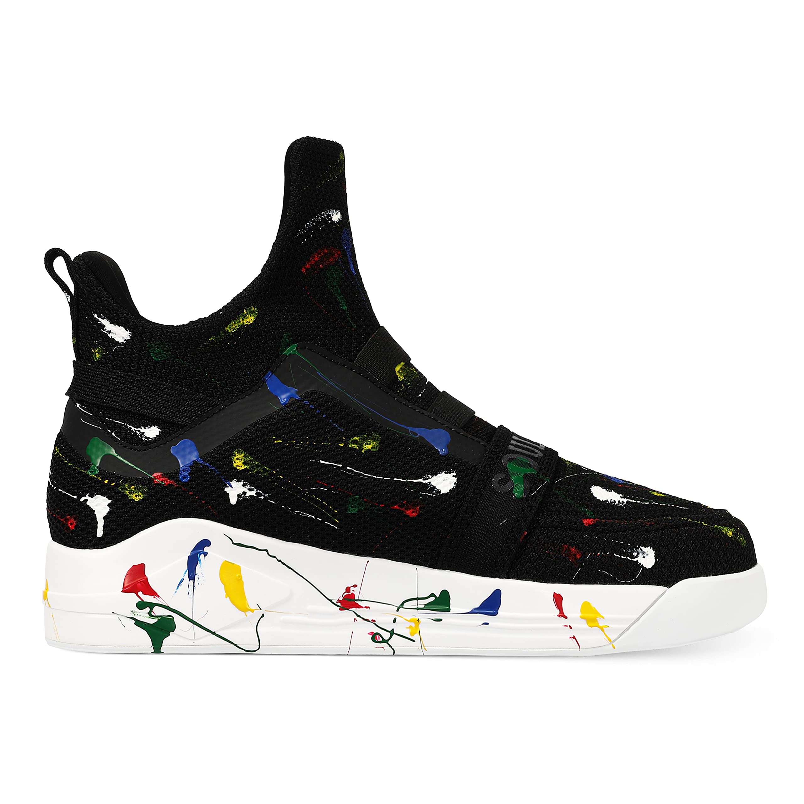 Soulsfeng High Top Running Shoes for Men Lightweight Breathable Mesh Walking Athletic Sneakers