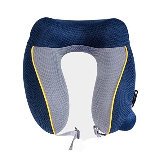 VENYAA Cervical Pillow Shape Inflatable Travel Pillow Air Neck Pillows for Airplane Folding Portable Inflatable Pillows Neck Cushion Travel Pillow