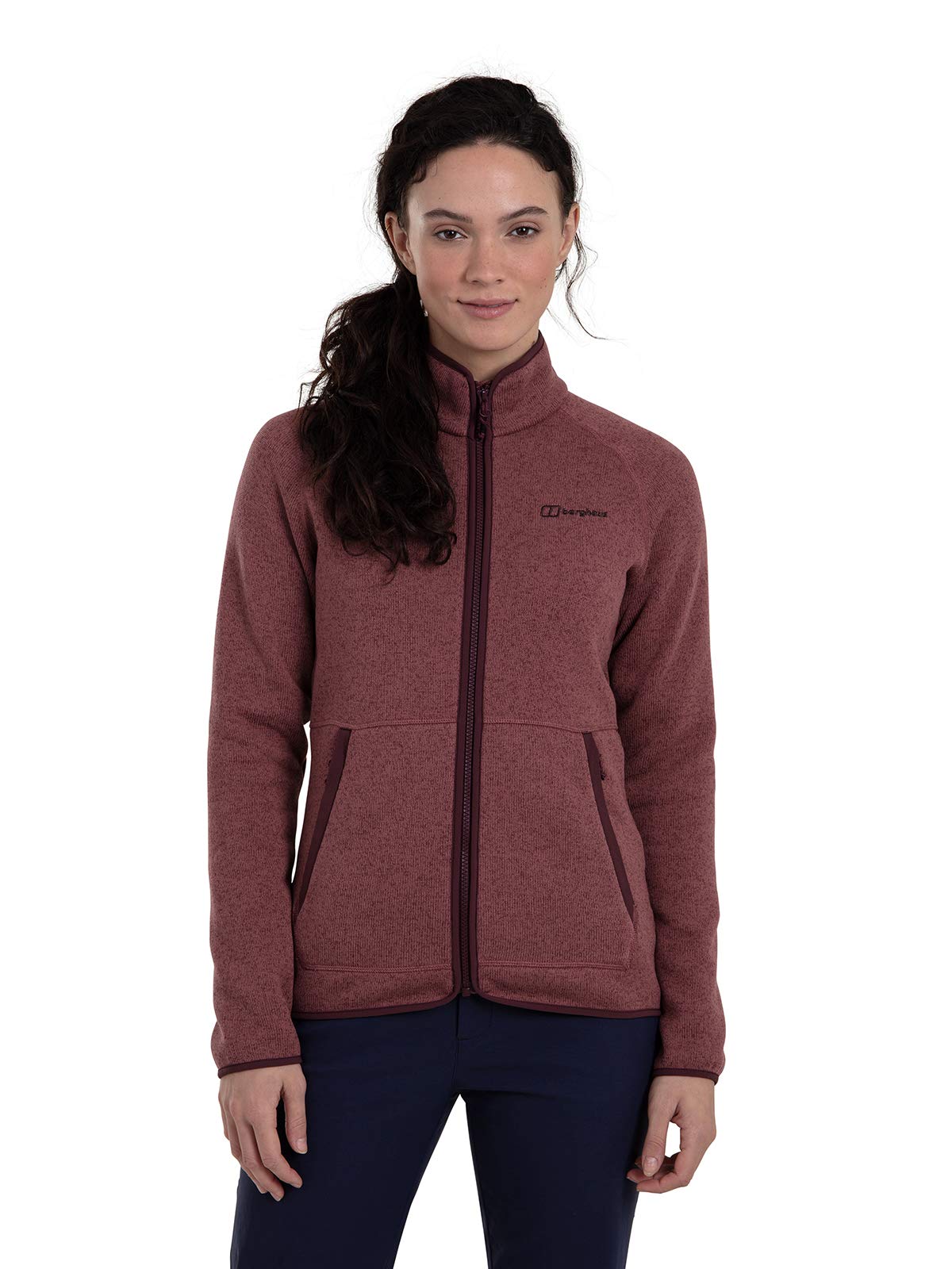Berghaus Women's Standard Jacket Fleece Salair, Wild Ginger/Sassafras