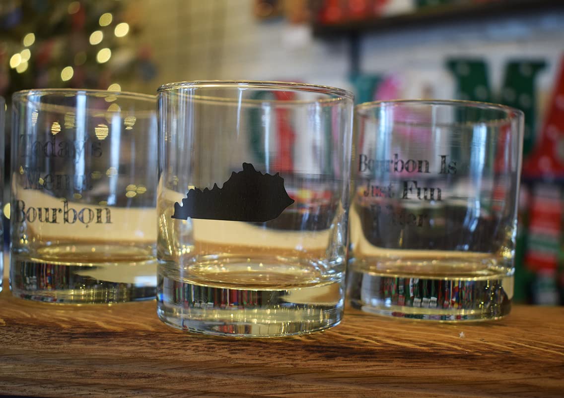 When In Doubt Add Bourbon Funny Whiskey Rocks Glass
