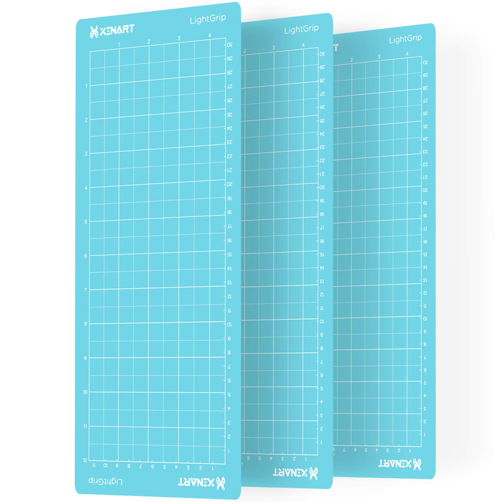 Xinart StandardGrip Cutting Mat for Cricut Joy(4.5x12 Inch, 3 Mats) Standard Adhesive Replacement Cutting Mats Compatible with Cricut Joy