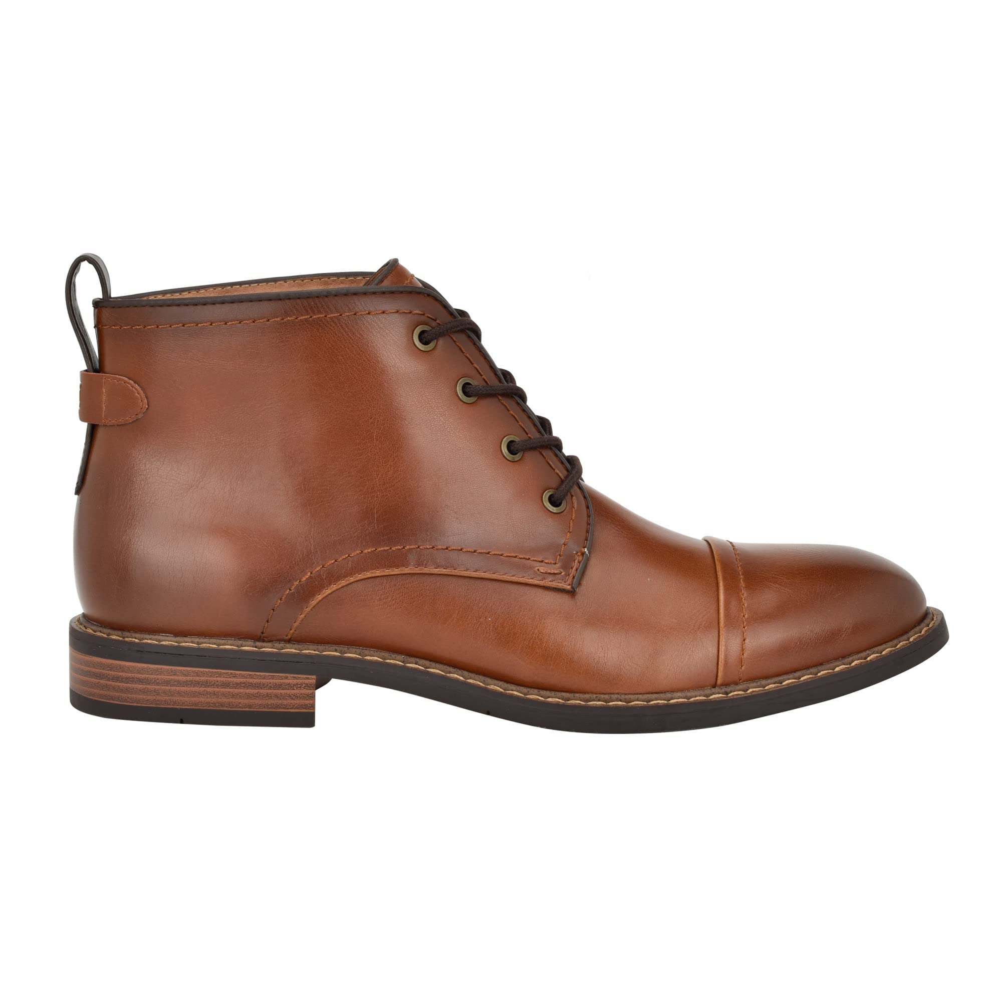 Tommy Hilfiger Men's Veryl Boot, Medium Brown Burnished 110, 13M