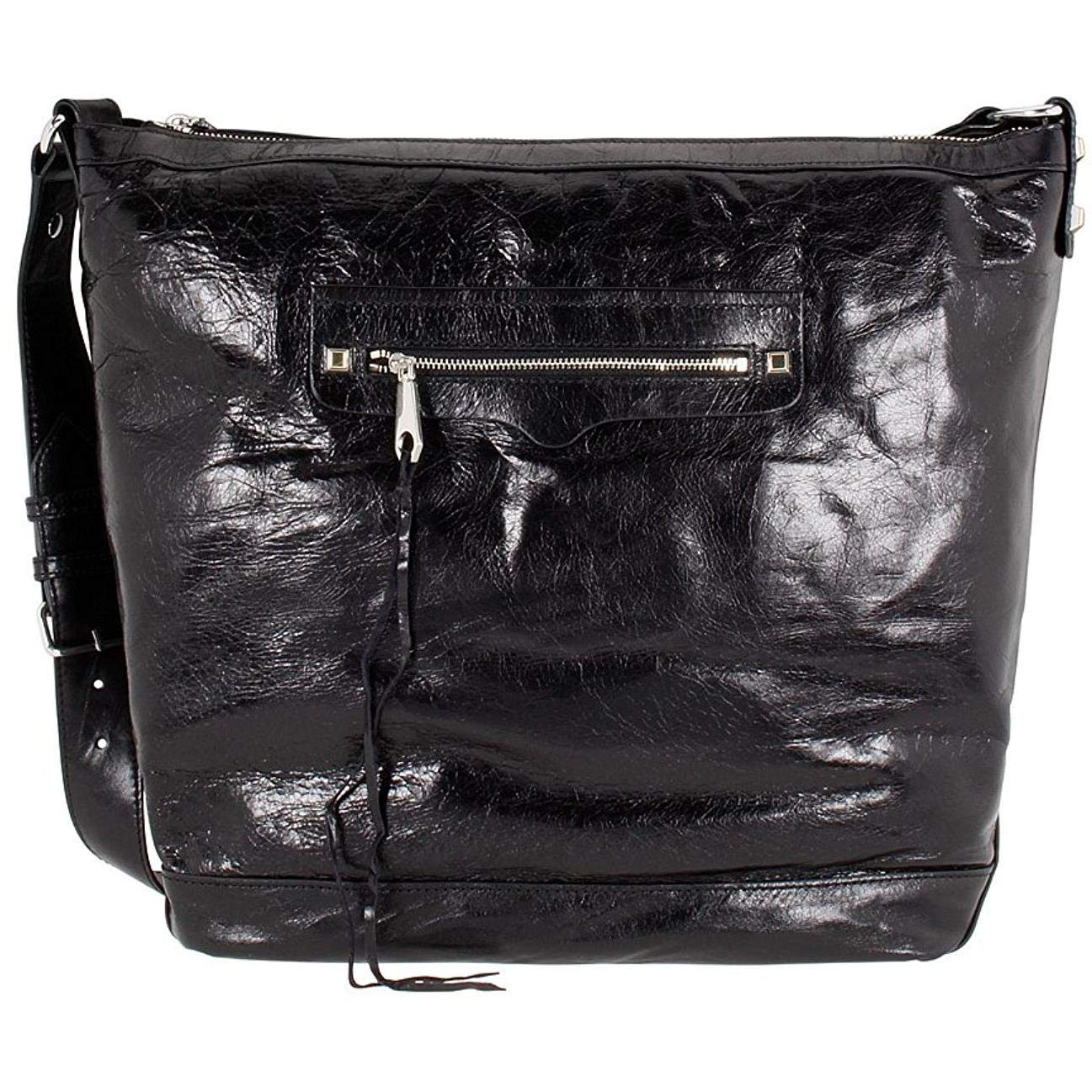 Rebecca Minkoff Regan Ladies Large Leather Hobo Handbag HU17EDSH46, Black