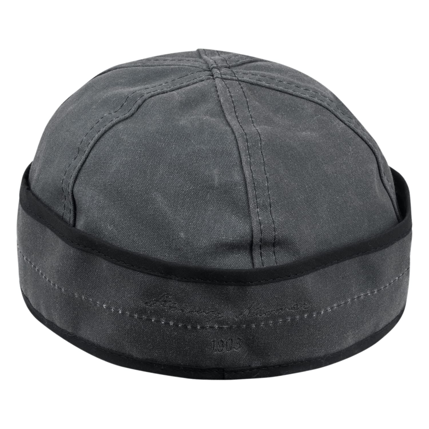 Stormy Kromer The Field Cap - Men’s Baseball Cap with Earband for Sun and Wind Protection, Unlined Blaze Orange