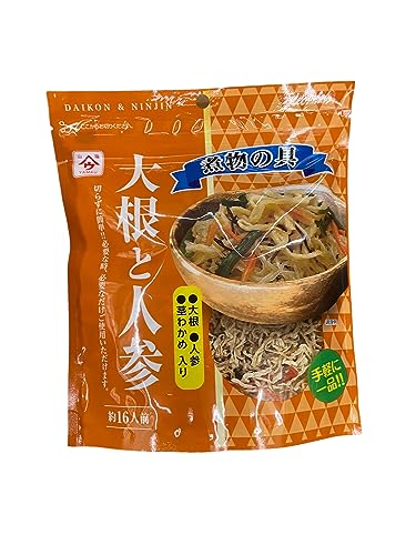 Uonoya Nimono No Gu Daikon and Ninjin. Japanese Cuisine. Nimono. Gu Dishes. Simmered. Traditional. Flavorful – 2.82 Oz (pack of 1)
