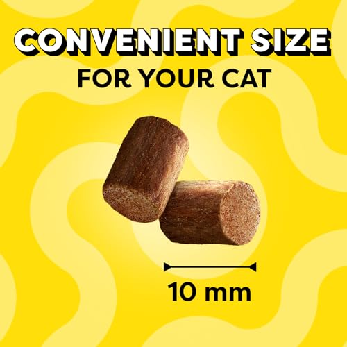 TEMPTATIONS Meaty Bites, Soft and Savory Cat Treats, Chicken Flavor, 4.12 oz. Pouch