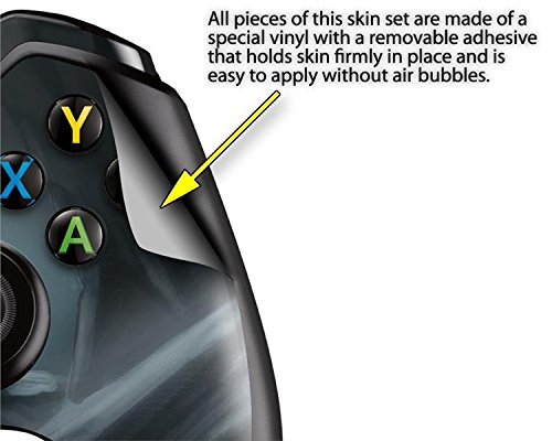 WraptorSkinz Decal Style Vinyl Skin Wrap Compatible with Xbox One Original Wireless Controller Destiny