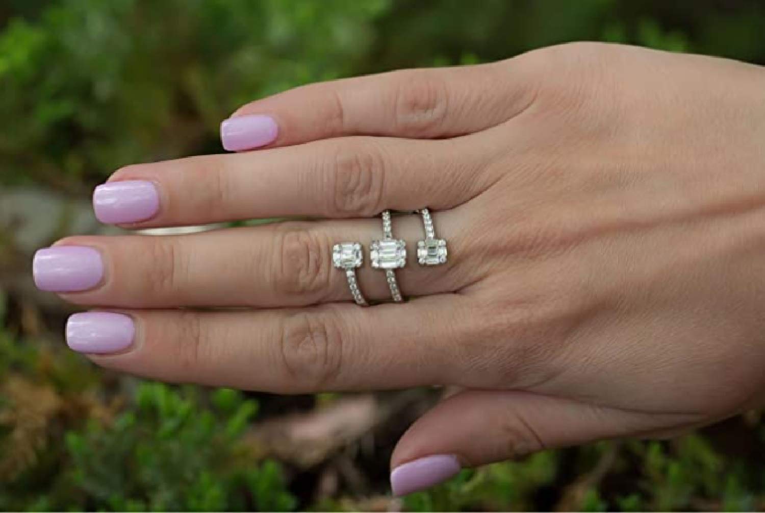 Sterling Silver Spiral Ring - Engagement Ring - Wedding Rings - Wedding Ring - Engagement Ring - Cubic Zirconia Wedding Sets - Bridal Sets Wedding Rings - CZ Engagement Rings - Wedding Ring Sets (8)