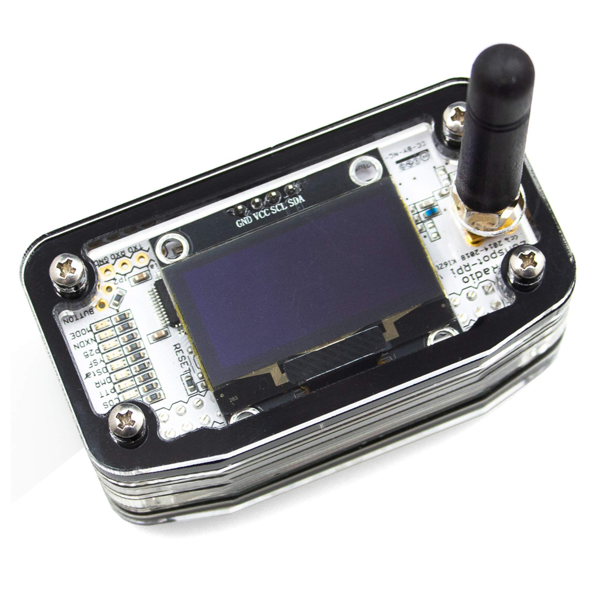 ZRZ-1AS case for Raspberry Pi Zero/Zero W & ZUMspot with Attached 1.3âł OLED