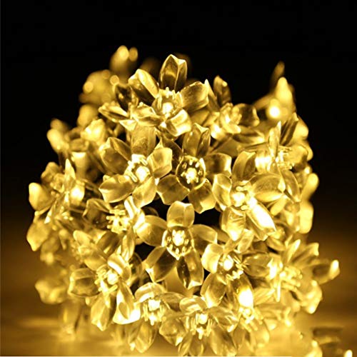 Sucastle LIUPENGWEI String Light,Halloween Christmas Fairy Lights Outdoor Waterproof Solar-Powered Crystal Ball Decorative Lights for Garden,Patio,Yard,Home Garden Ghost Light