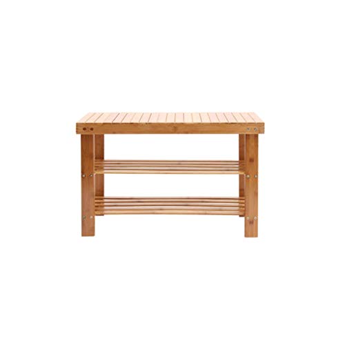 ZHYH Shoe Organizer Rack Simple Change Shoes Bench Entryway Storage Shoes Cabinet Multi-Functional Nordic Wooden