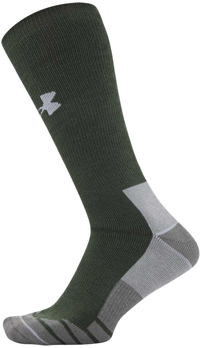 Under Armour Men's UA Hitch Heavy 3.0 Boot Socks LG Green