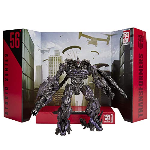Transformers Toys Studio Series 56 Leader Class Dark of The Moon Shockwave Action Figure - Kids Ages 8 & Up, 8.5"