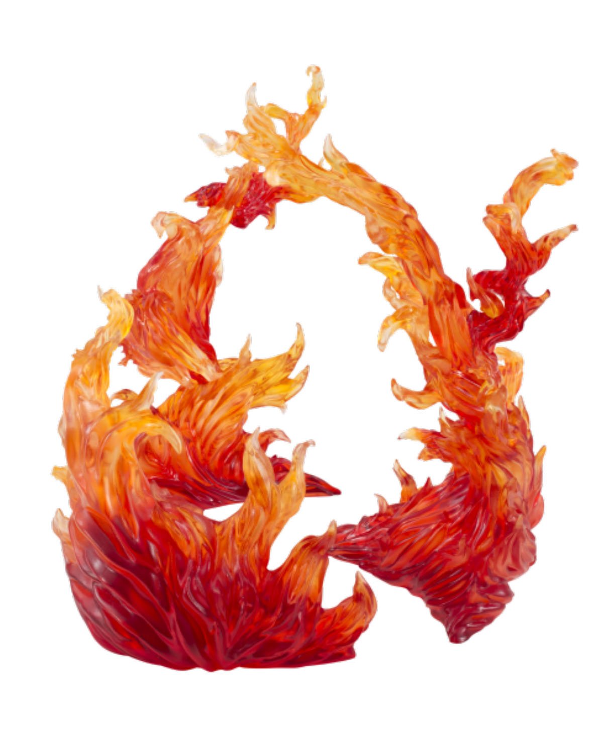 TAMASHII NATIONS Bandai Tamashii Effect Burning Flame Action Figure, Red