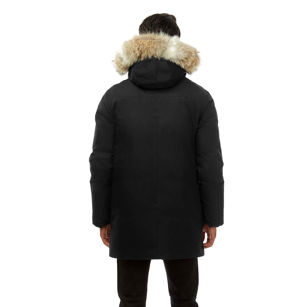 Triple F.A.T. Goose Aisen Collection | Stratus Waterproof Mens Down Jacket (Medium, Black)