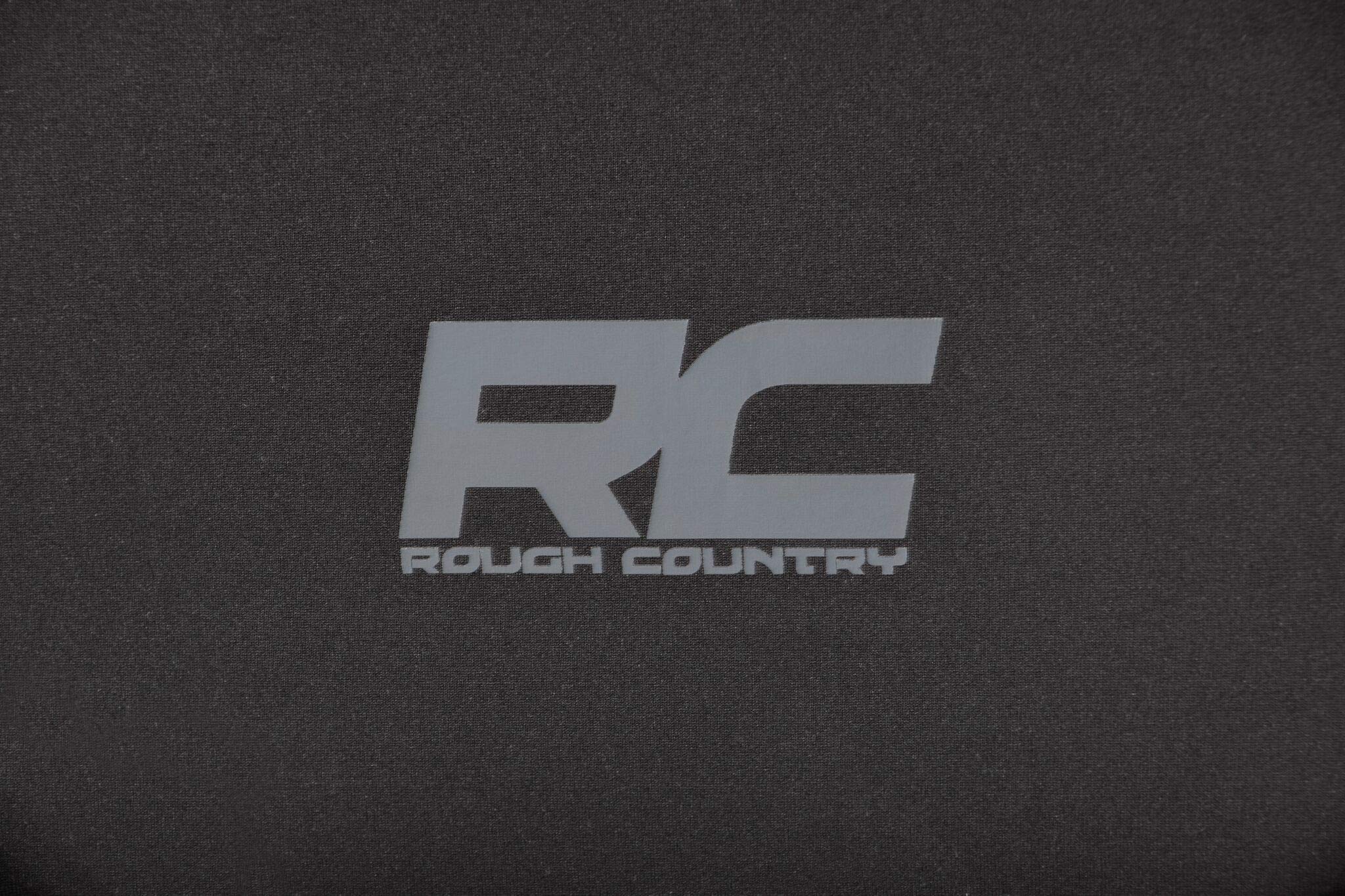 Rough Country Neoprene Seat Covers for 18-22 Jeep Wrangler JL | 2-Door - 91020, Black