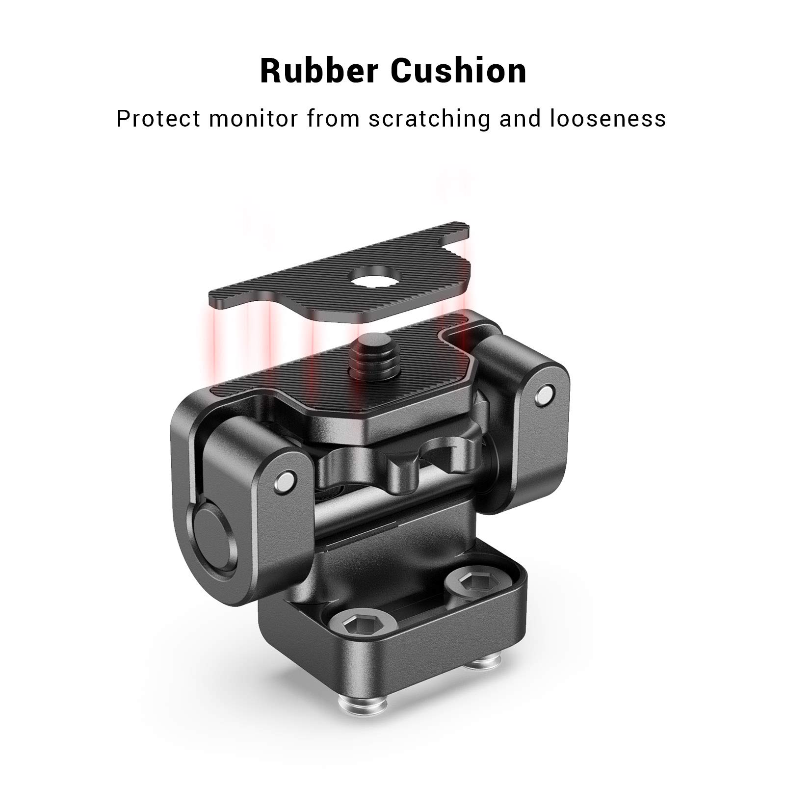 SMALLRIG Monitor Holder Mount for Camera Field Monitors, Friction Up to 180° - 1842
