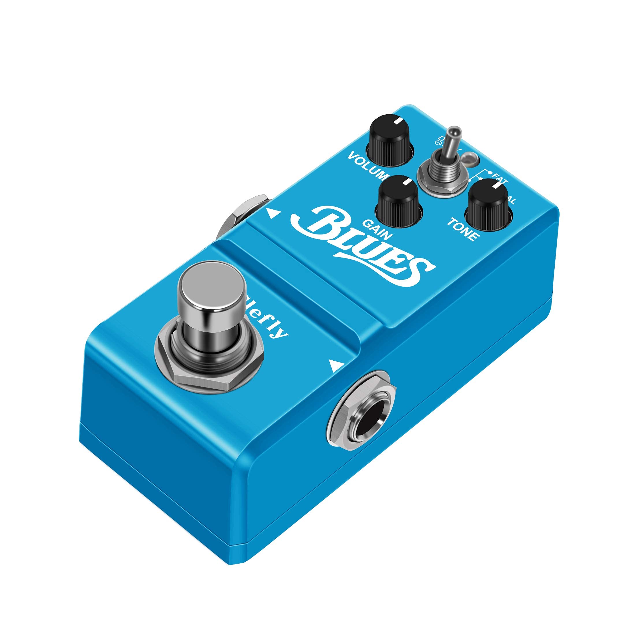 Clefly Blues Pedal Wide Range Frequency Response Blues Style Overdrive Effect Pedal for Guitar Accessories