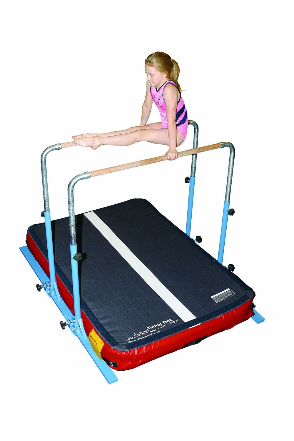 Tumbl Trak All-in-1 Home Gymnastics Bar, Single, Double, Mini Uneven bars, and Parallel Bars