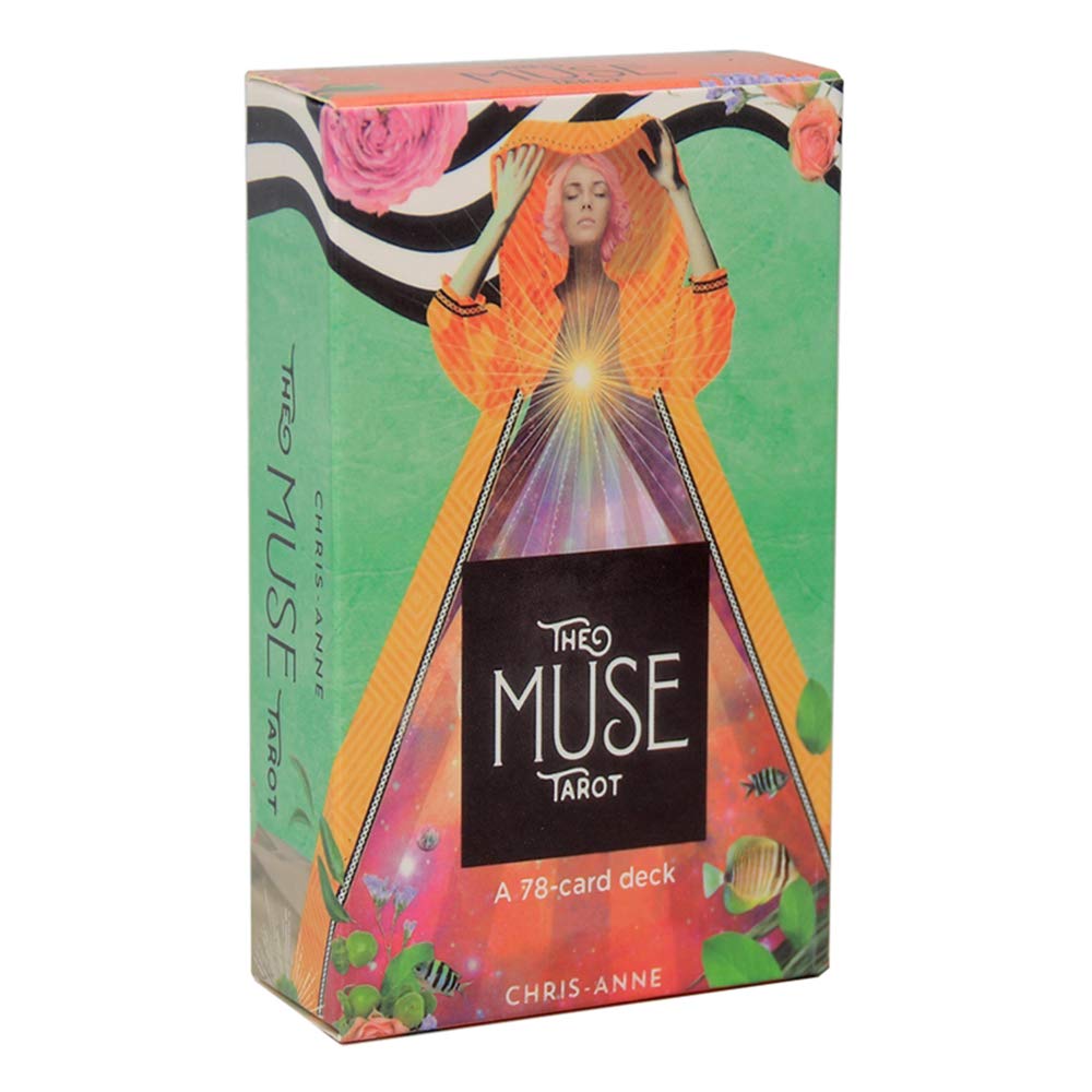 Wanshe Tarot Cards,Muse Tarot Cards for Beginners:Includes a Full English 78 Card Divination Esoteric Tarot Deck Tarot Card,Divination Gift