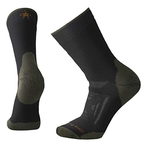 Smartwool SW001073001L Mountaineer Extra Cushion Crew Socks Black L