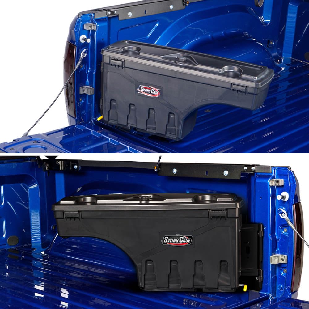 UnderCover SwingCase Truck Bed Storage Box | SC205P | Fits 2017 - 2023 Ford F-250/350 Super Duty Passenger Side