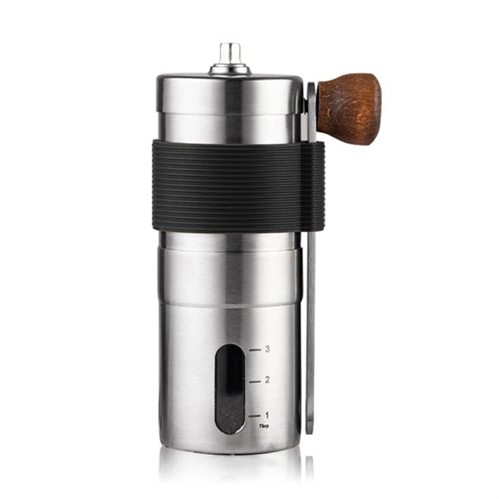 VEMMIO Coffee Machine Mini Manual Coffee Grinder Stainless Steel Portable Hand Core Grains Mill Coffee Beans Grinding Machine Home Kitchen Tools