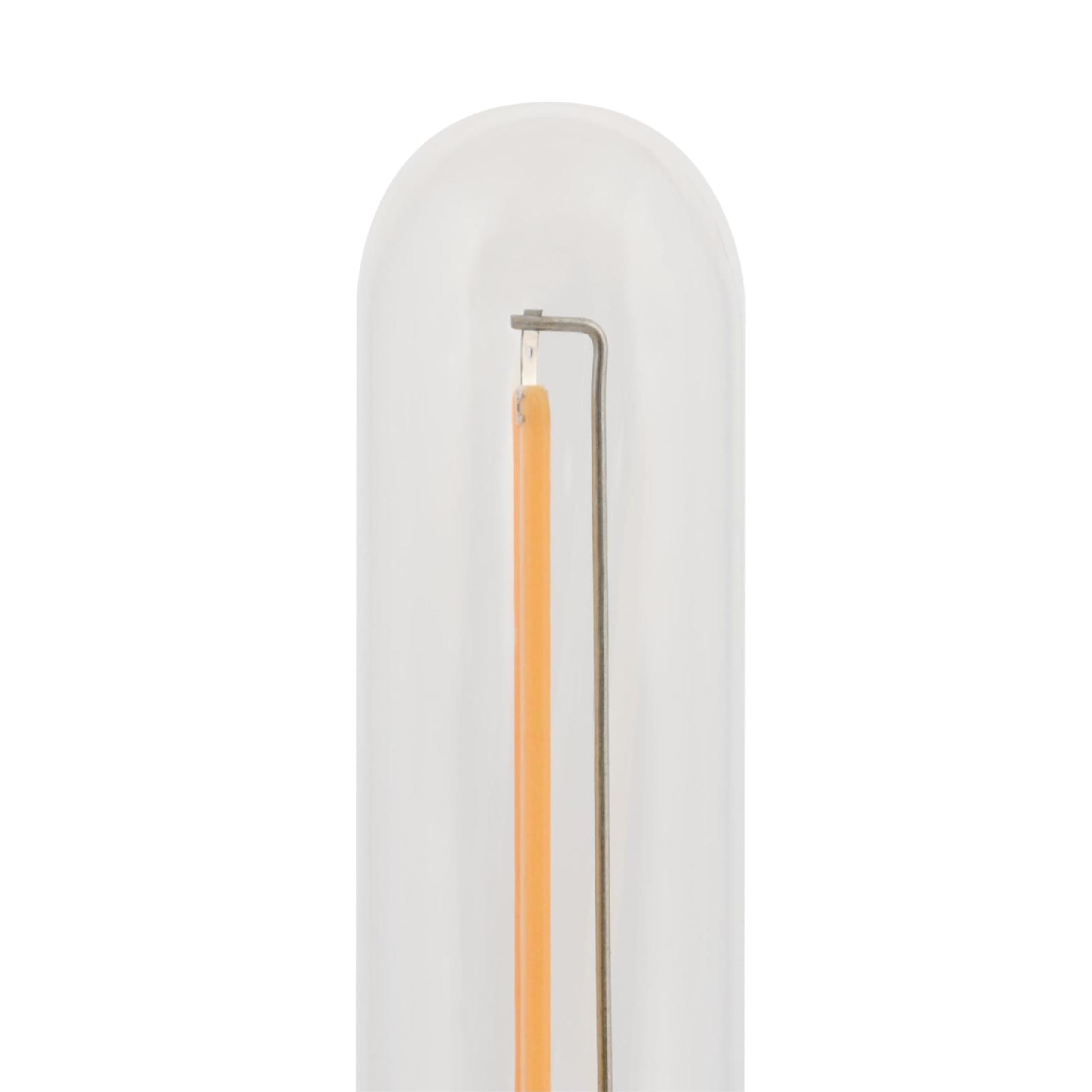 Westinghouse 5194100 3.5 Watt (40 Watt Equivalent) T6.5 Dimmable Clear Filament LED Light Bulb, Intermediate Base