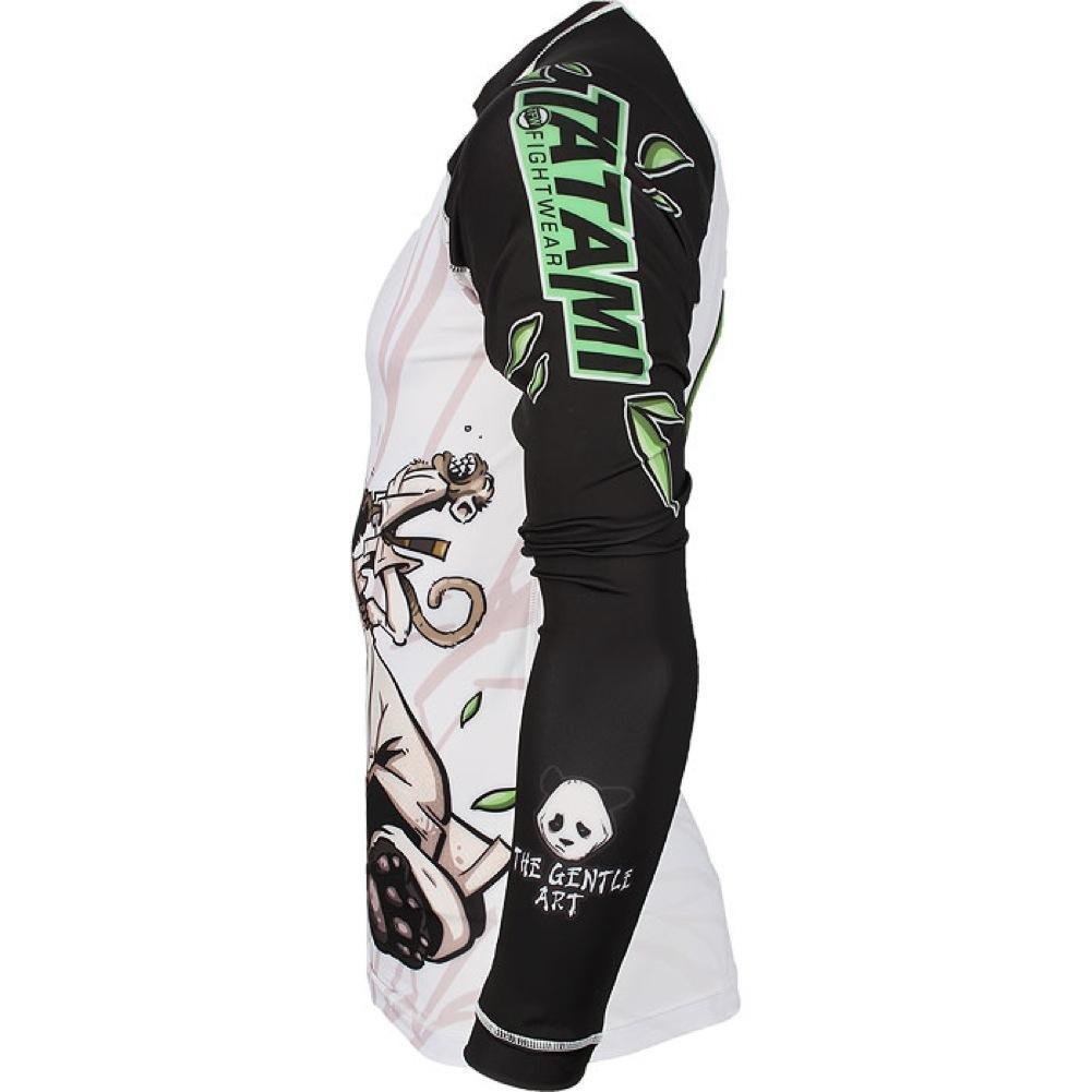 Tatami Fightwear Gentle Panda Rashguard - Medium - Black/White