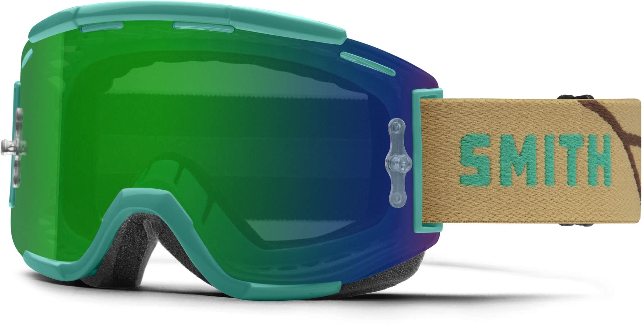 SMITH Squad MTB Bike Goggles Gravy/ChromaPop Everyday Red Mirror