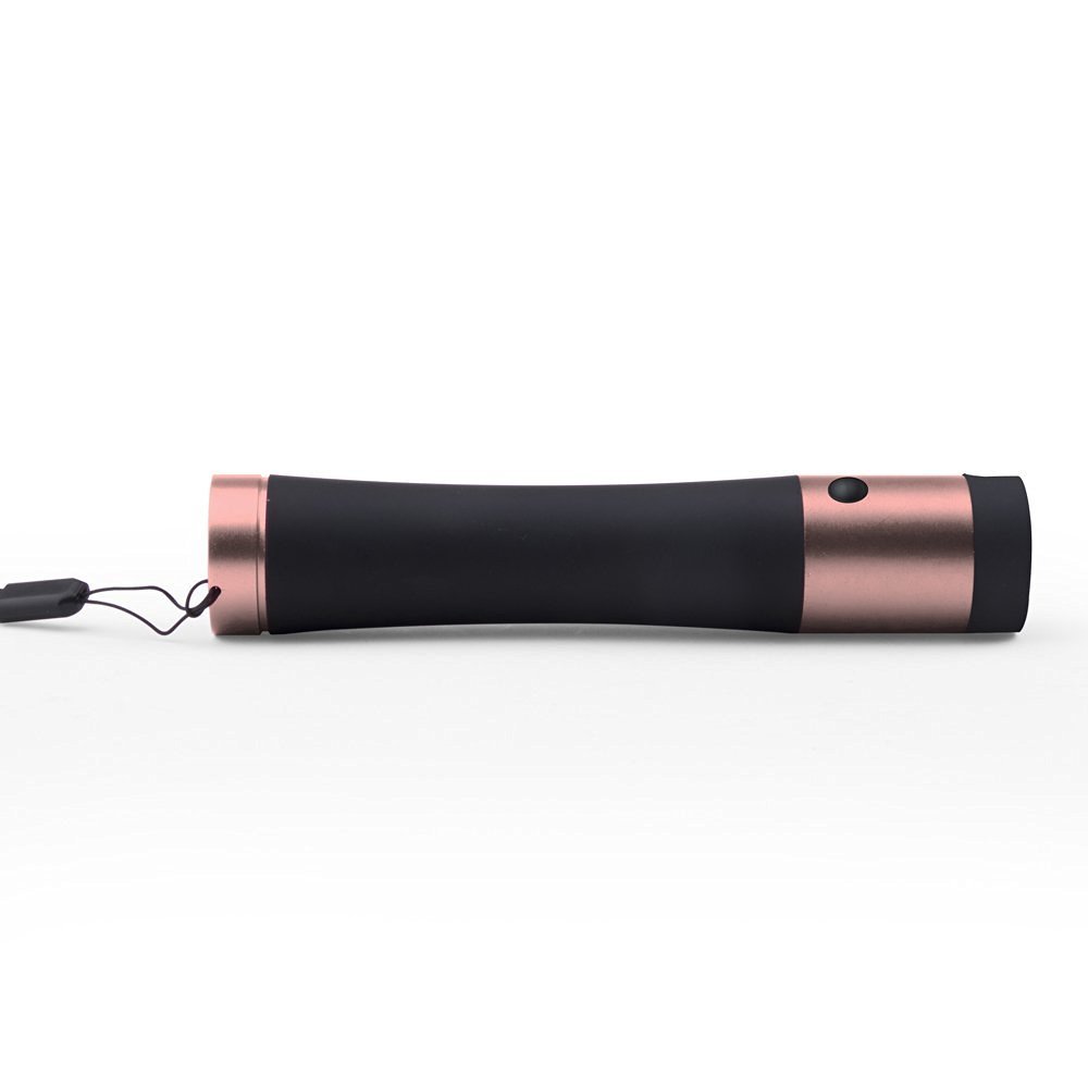 Ultimate Stun Gun for Women, Guard Dog Ivy, with Bright 200 Lumens LED Flashlight, Concealed High Voltage, Rechargeable, Pink