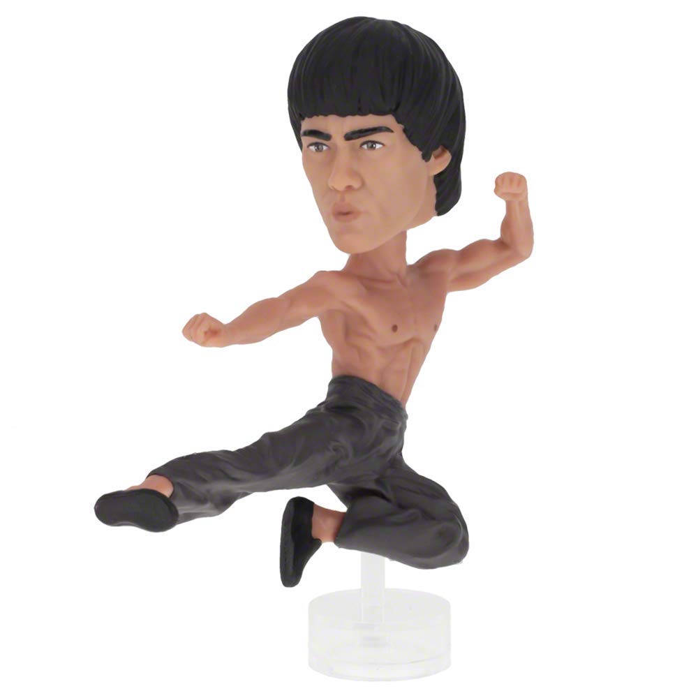 Royal Bobbles Bruce Lee Computer Sitter Bobblehead