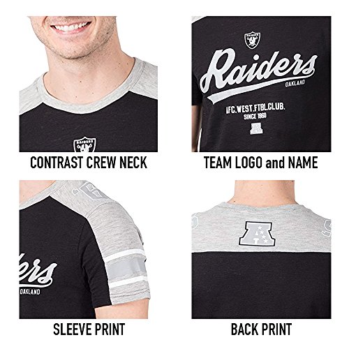 Ultra Game NFL New York Giants Mens Active Crew Neck Jersey Tee Shirt, Team Color, Large
