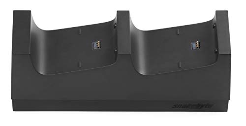 Snakebyte Xbox One Twin:Charge X - Charging Station for Xbox One and Xbox One Elite Controller - Includes 2 Rechargeable Batteries - LED Charging Indicator - Overcharge Protection – USB-C