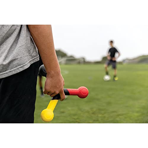 SKLZ Reactive Catch Trainer for Improving Hand-Eye Coordination & Speed, Grey/ Yellow/ Red