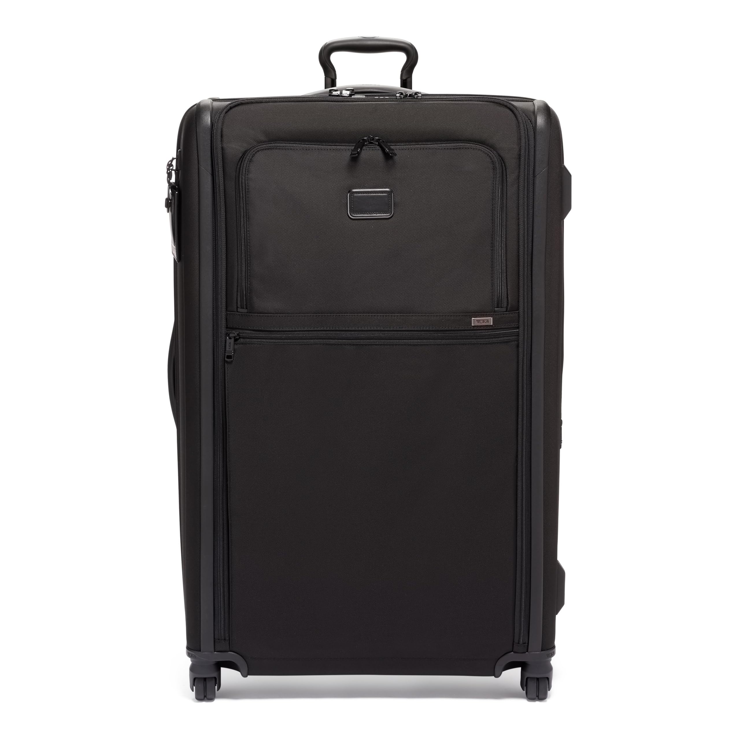 TUMI - Alpha Worldwide Trip Expandable 4-Wheeled Packing Case - Nylon Rolling Suitcase - TSA Lock Tracer - Black