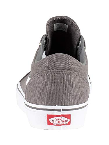Vans Men's Trainers Low-Top Sneakers, Grey ((Canvas) Pewter/White 4wv), 11.5