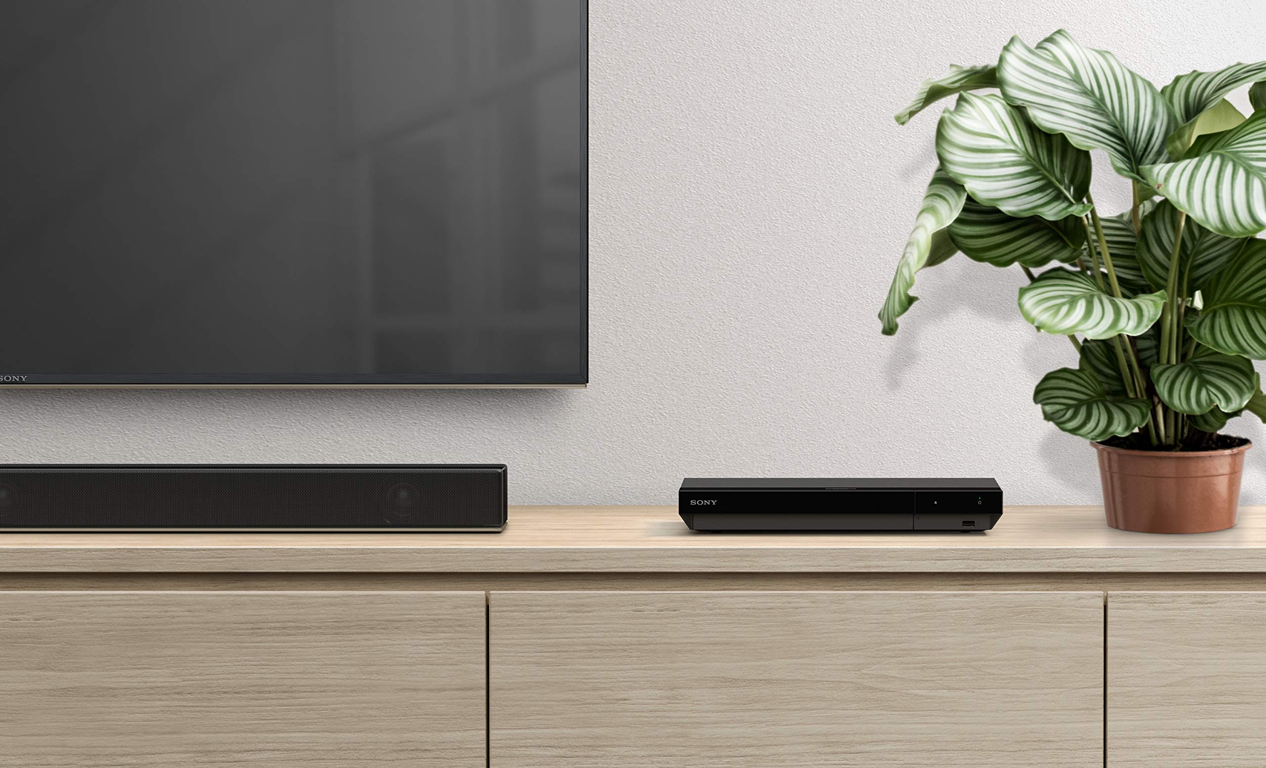 Sony A90J 83 Inch TV: BRAVIA XR OLED 4K Ultra HD Smart Google TV with Alexa Compatibility XR83A90J- 2021 Model UBP- X700M 4K Ultra HD Home Theater Streaming Blu-ray™ Player