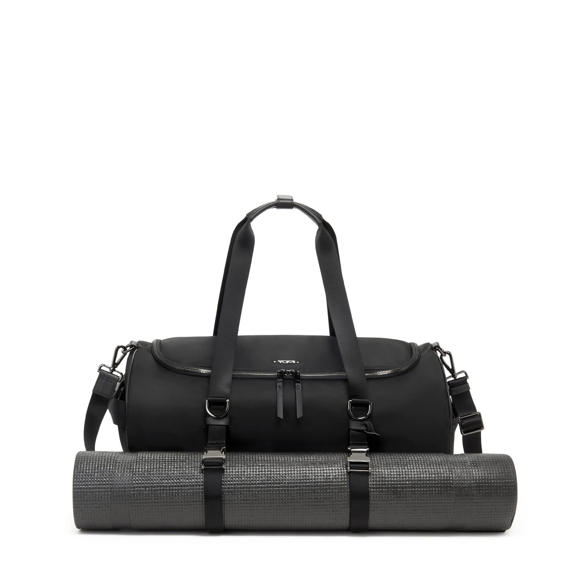 TUMI - Voyageur Misty Duffel Bag for Women - Black/Gunmetal