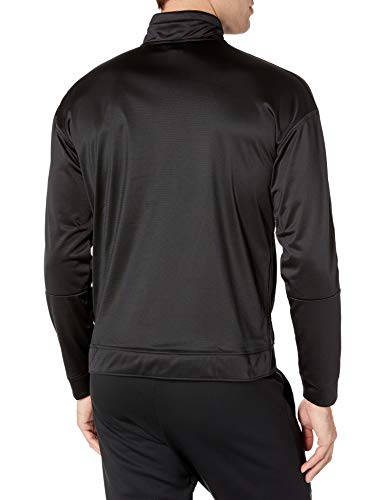 Reebok Workout Ready Tricot 1/4 Zip, Black, X-Large