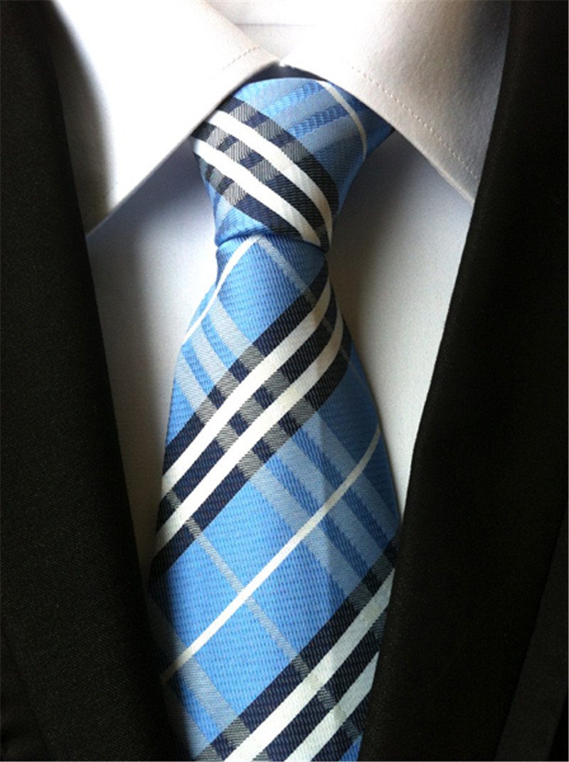 YanLen Lot 9 PCS Classic Men's Tie Necktie Woven JACQUARD Neck Ties