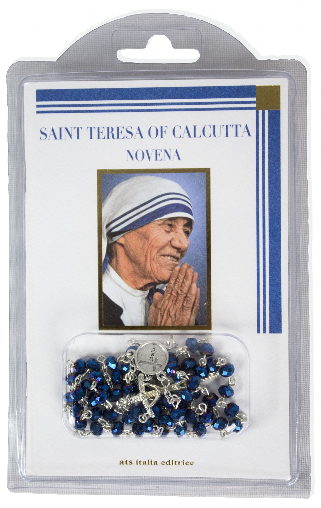 Vatican Imports Saint Teresa of Calcutta Novena Rosary and Booklet