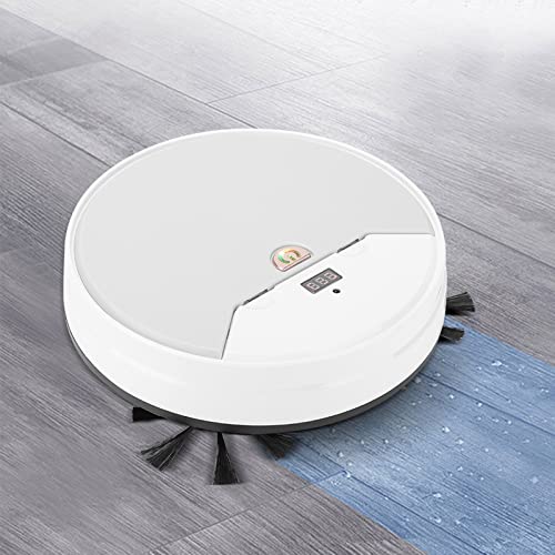 Smart Sweeper Merges Intelligence with Power for Ultrathin Sweeping and Mopping Timed Suction Robotic Vacuums β Your Onestop Marvel (White)