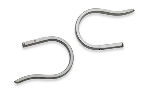 Umbra Curtain Holdback for Window Treatment Drapery Rod, Nickel