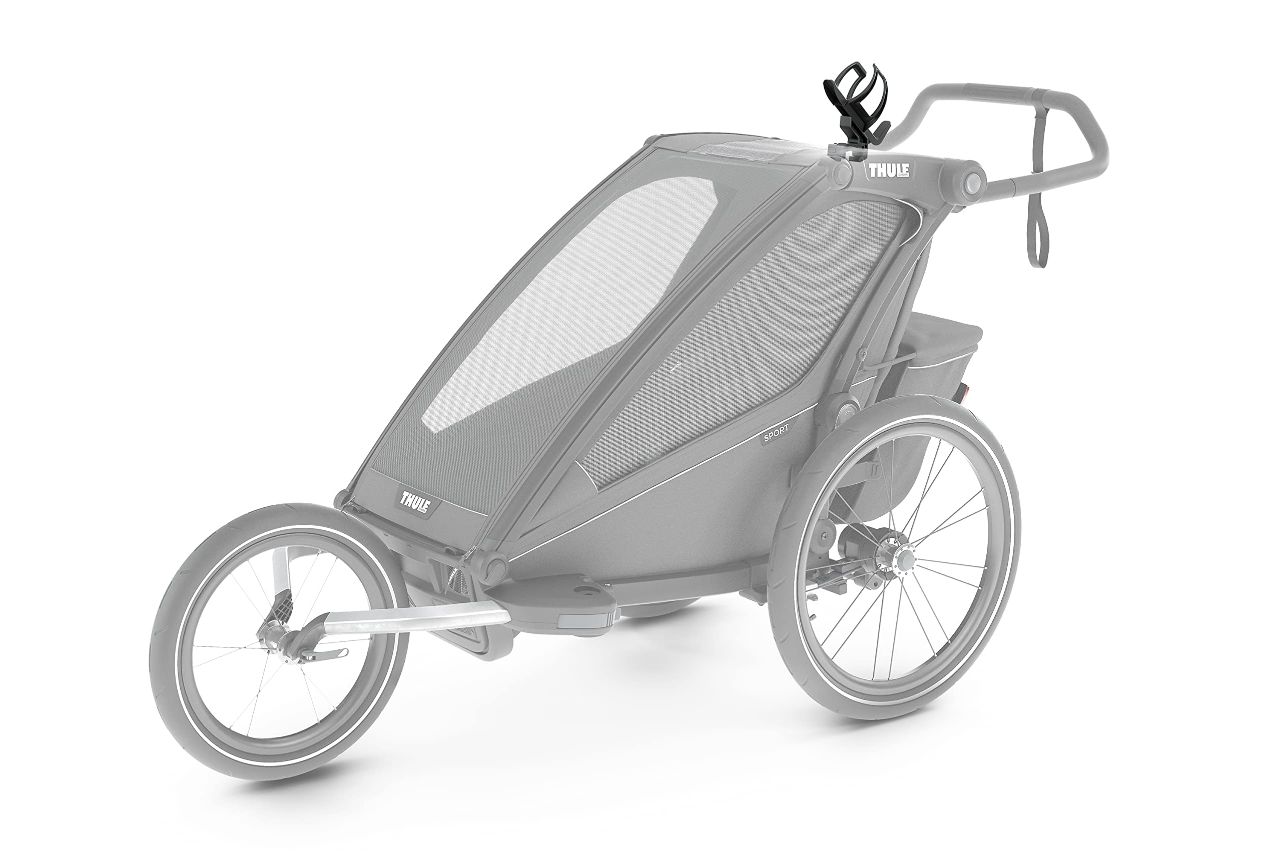 Thule Stroller Cup Holder/Bottle Cage Jogging Strollers, Black