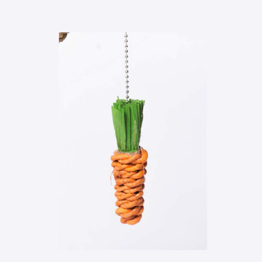 yanbirdfx Cat Scratcher Tree Shape Hanging Carrot Scratch-Resistant Post Toy Pet Supplies