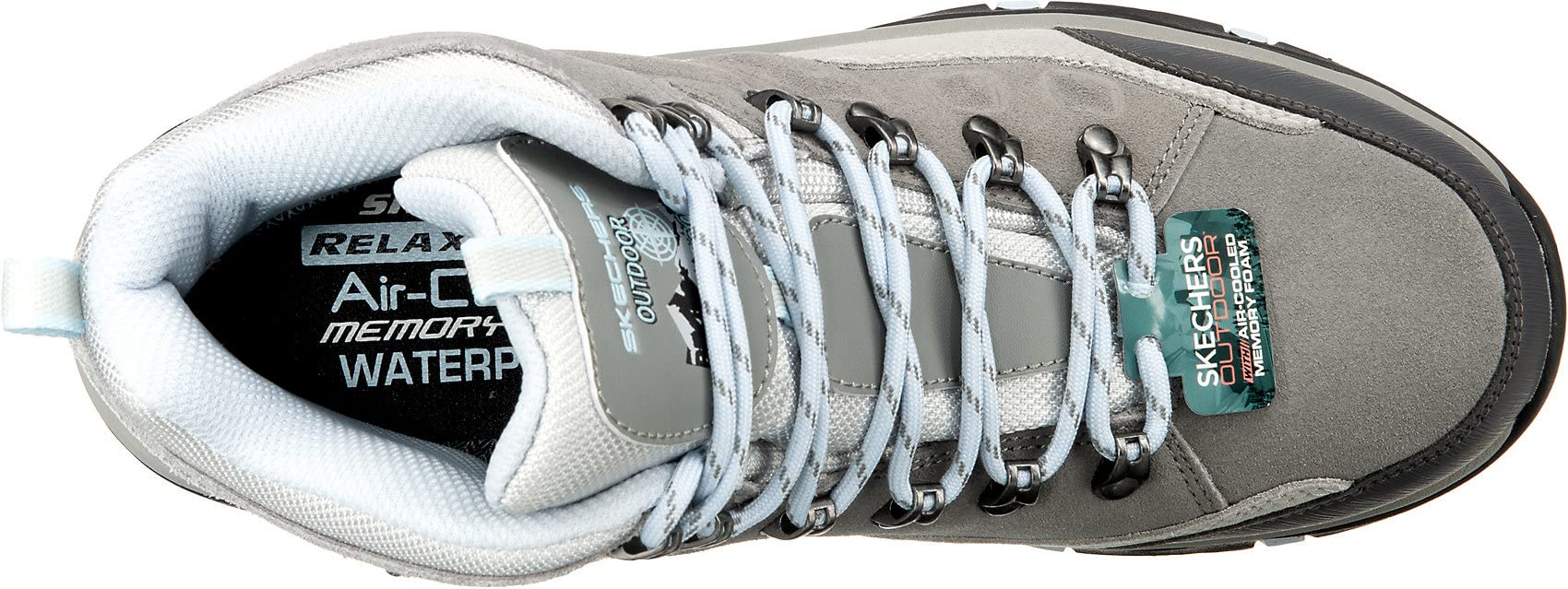 Skechers Women's Hiker Hiking Boot, Brown/Tan, 11